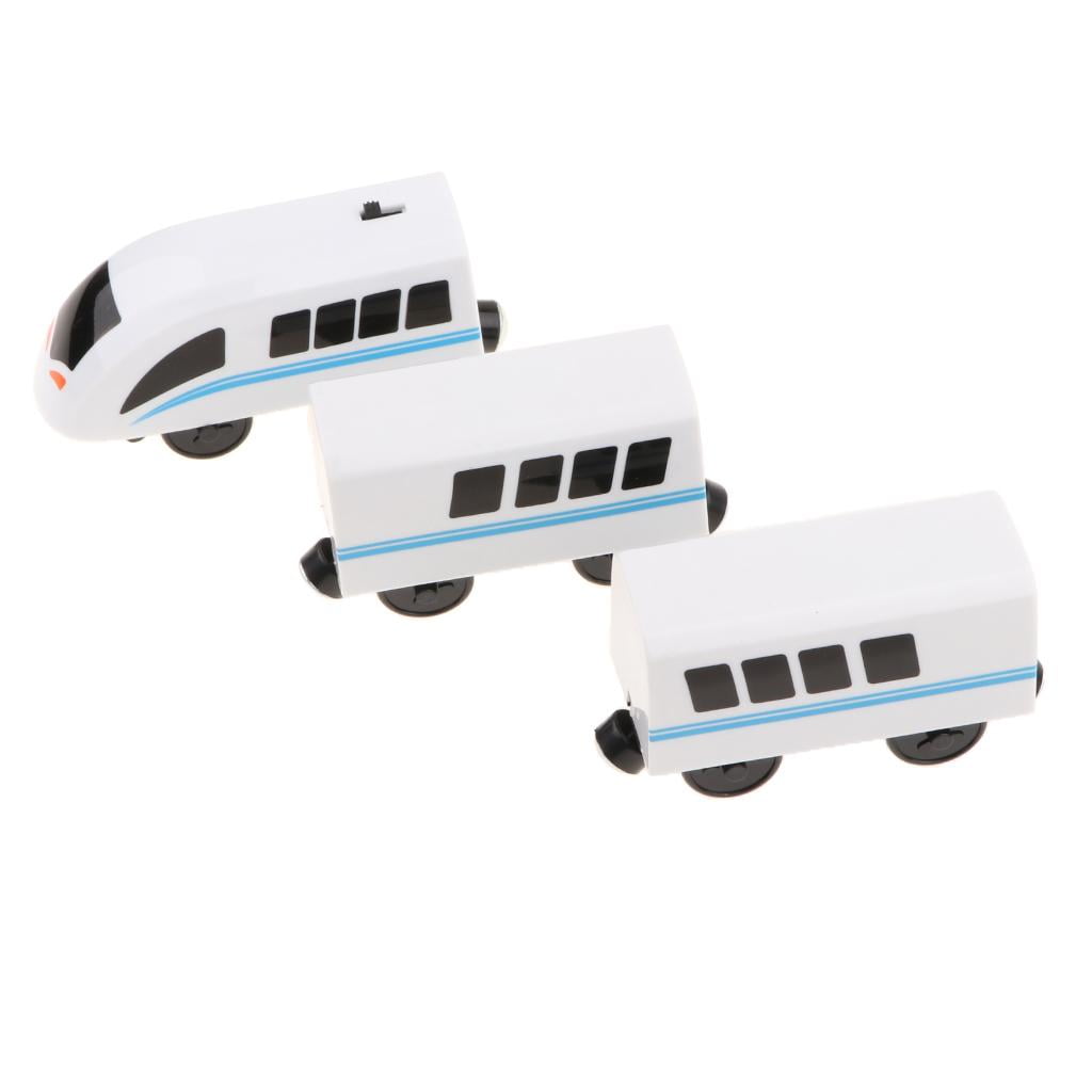 Mini Locomotive Toy Set Including 1x Locomotive + 2x Car Compartment ...