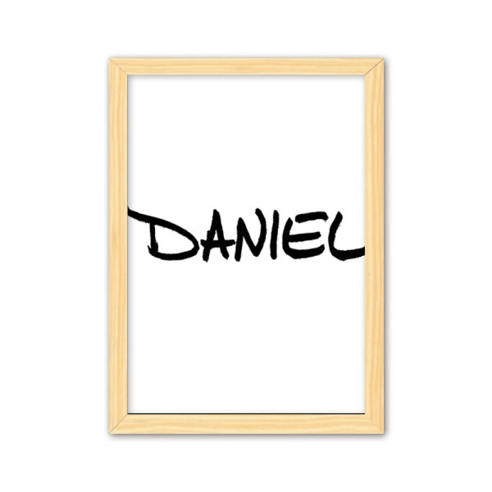 The Name Daniel In Cursive