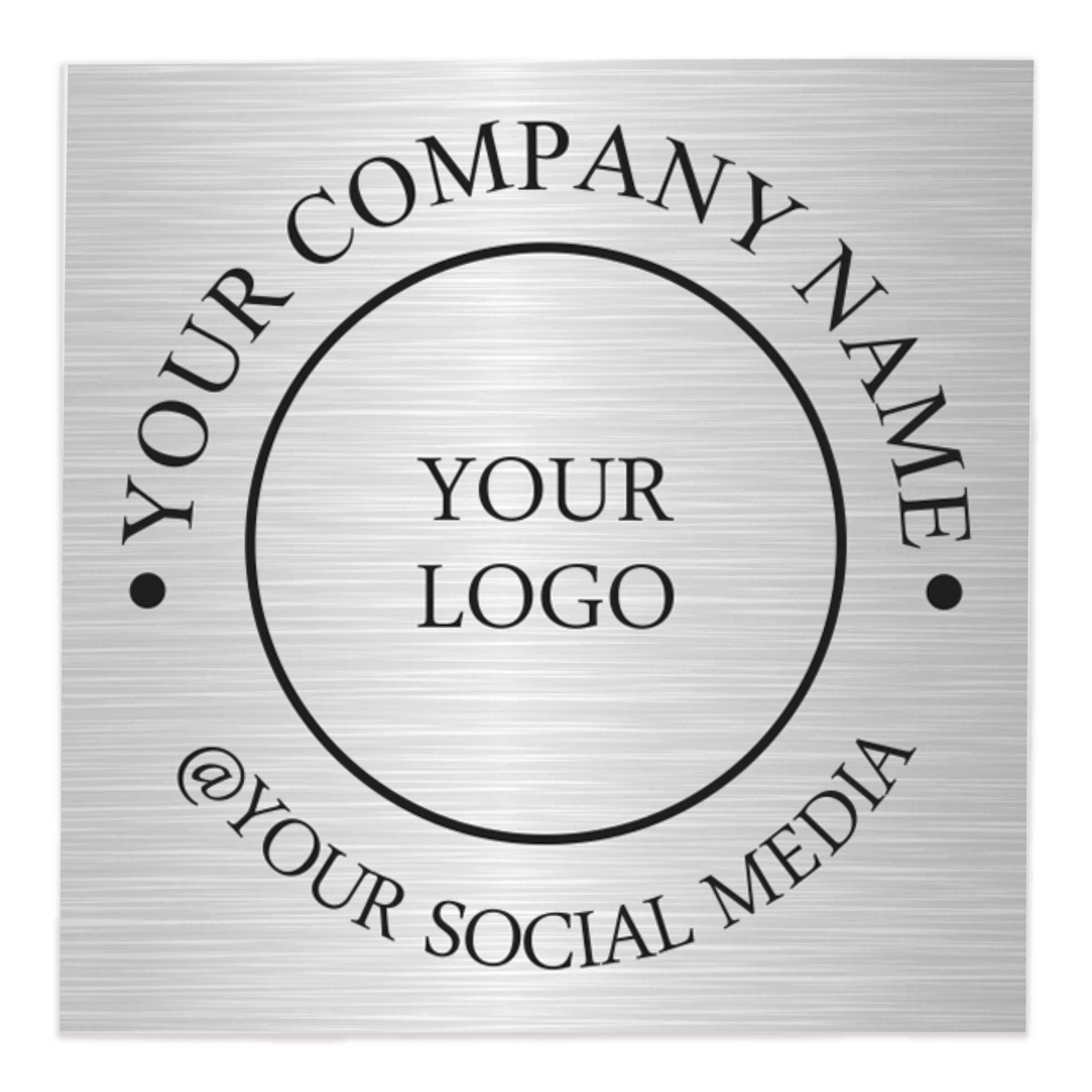 Printtoo Label for Small Business-100 SquareCustom VinylPersonalized ...