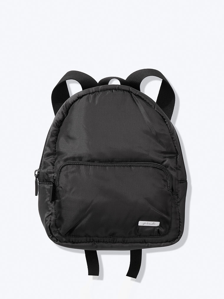 Victoria's Secret Pink Mini Backpack Black NWT - Walmart.com