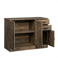 Wood Buffet Sideboard with 3 Doors and 2 Drawers, 43.3 Inches Entryway ...