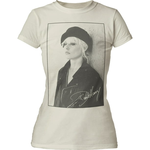 Debbie Harry Singer Songwriter Actress Beret Juniors T-Shirt Tee ...