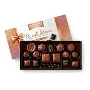 Russell Stover Holiday Assorted Dark Chocolate Christmas Candy Gift Box ...