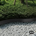 Landscape Edging 8in* 40in Black Bendable Steel Lawn Garden Outdoor ...