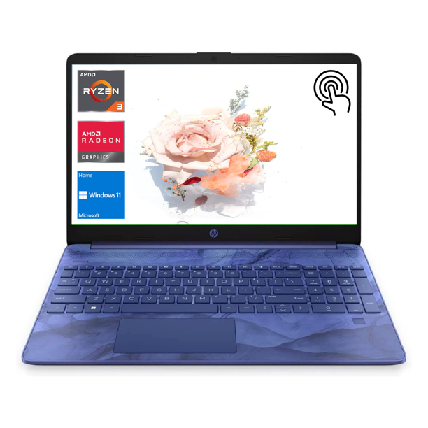HP Newest Laptop, 17.3" HD+ Touchscreen Display, AMD Ryzen 3 5300U ...