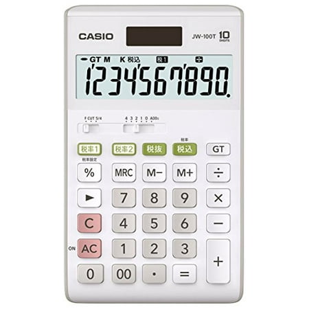 Casio Standard Calculator W Tax Rate Setting/Tax Calculation Just Type ...