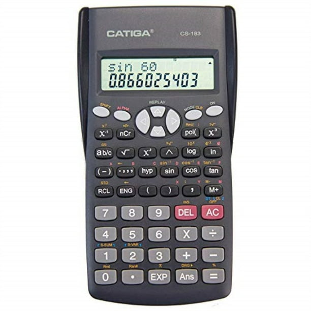 catiga cs-183 2-line lcd display scientific calculator - suitable for ...