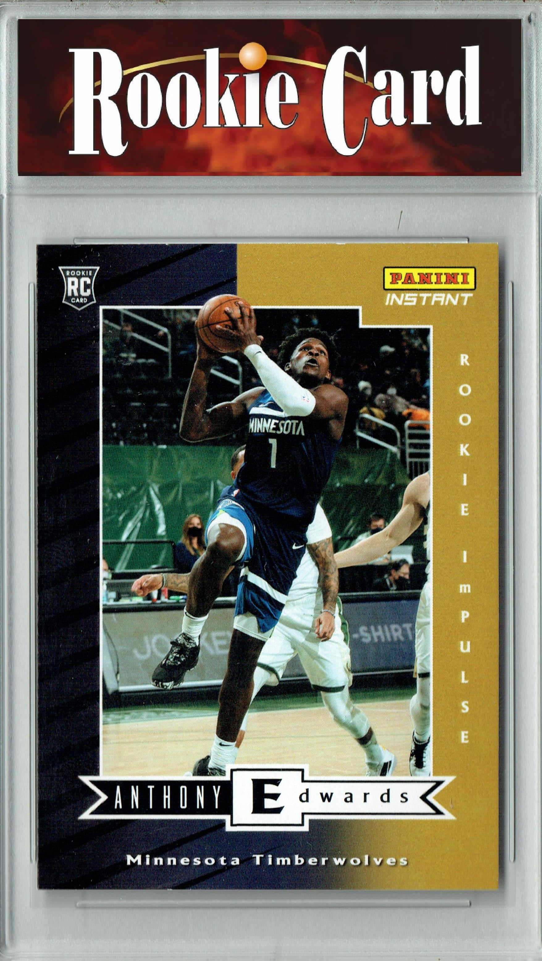Certified Mint+ Anthony Edwards 2020 Panini Instant #RI-1 Rookie ...