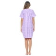 Casual Nights Women's Summer Cotton House Dress with Pockets, Plus Size ...