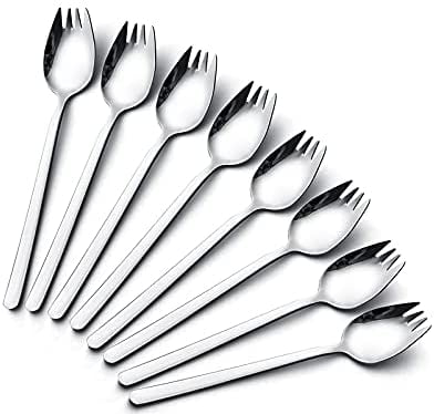 6-Pack 18/10 Spork Stainless Steel , Metal Spork for Everyday Household ...