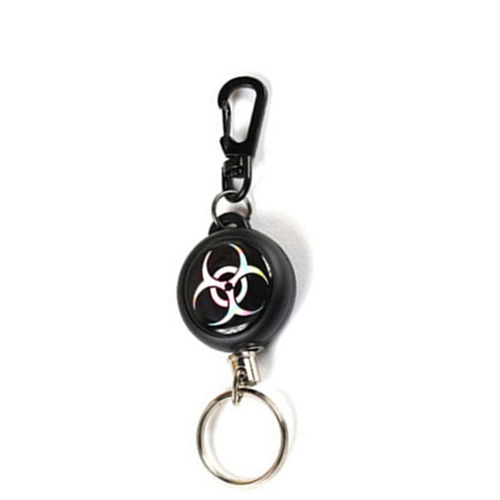 Telescopic Wire Rope Key Chain Anti-Lost Anti-Theft Telescopic Key Ring ...