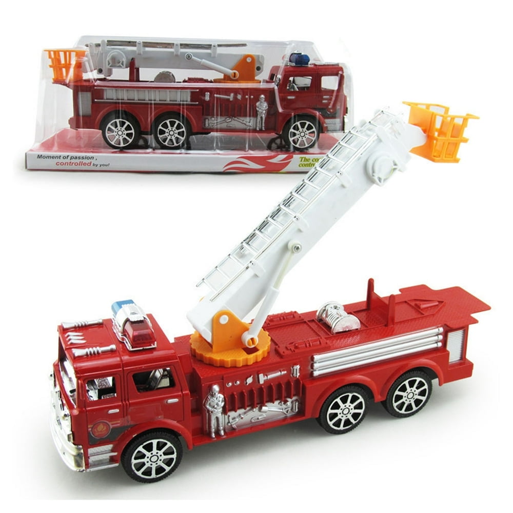 MesaSe Simulation Fire Truck Safe Impact Resistant Pull Back Fire ...
