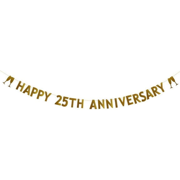 25 Years Later Banner - Quarter Life Crisis Decor, Cheers to 25 Years ...