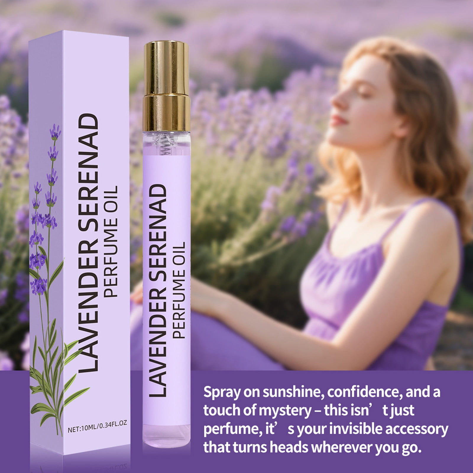 Perfume de lavanda refrescante y duradero, ligero, ideal para fiestas ...
