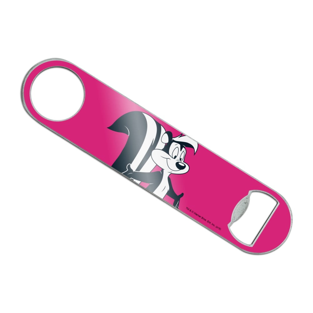 Looney Tunes Pepe Le Pew Stainless Steel Vinyl Covered Flat Bartender ...
