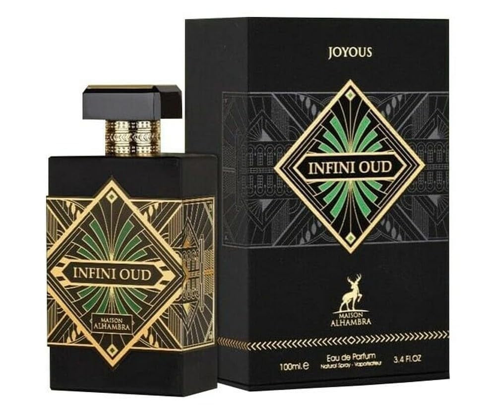 Perfume Maison Alhambra Joyous Infini Oud Eau de Parfum, 100 ml ...