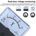 Voltmeter forAlternating Current Square/Round Analog Needle Panel Meter ...