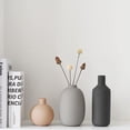Ceramic Modern Farmhouse Vase Neutral Small For Table Living Room ...