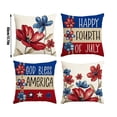 4Th of July Outdoor Decor, 18X18 In, Couch Pillow Covers, Red ...