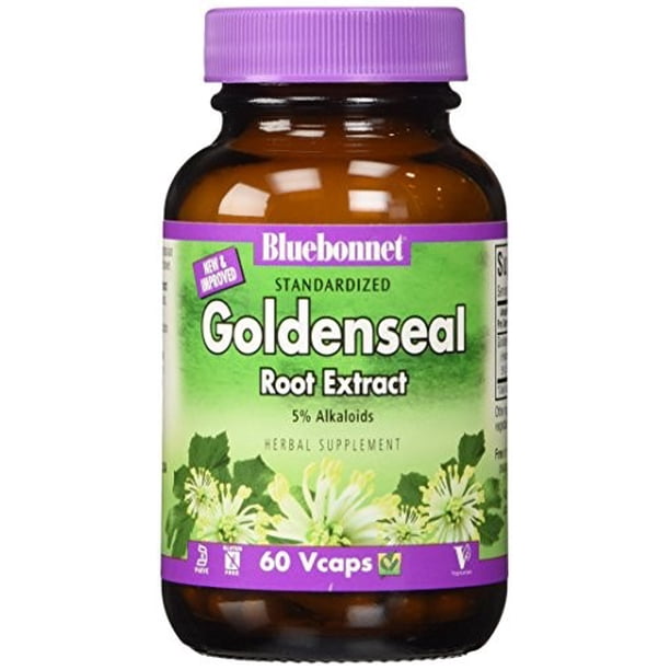 Bluebonnet Standardized Goldenseal Root Extract, 60 Ct - Walmart.com