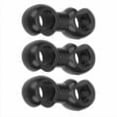 20PCS Brake Cable Clip Line Tubing Fixing Ring Black SHook Guide for ...