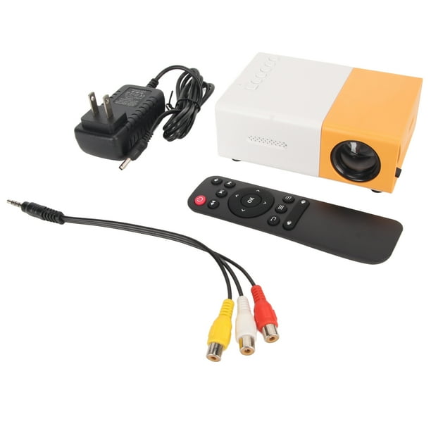 Proyector de películas, mini proyector Proyector TFT LCD HD Proyector ...