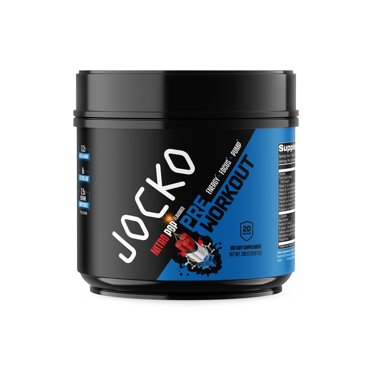 Jocko Fuel Preworkout Powder, Nitro Pop, High Stim, Sugar-Free, 200mg ...