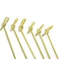 TERGAYEE Premium Bamboo Knot,Long Fancy Toothpicks for Appetizers Party ...