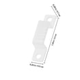 BESTYASH 200 Screws led lamp clip Plastic White for Installation ...