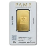 1 oz Gold Bullion Bar - Assorted Brands - with Assay Card - Walmart.com