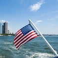 FLAGWIN 2 Pack American Flag 12x18 Inches Embroidered Small American ...