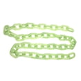 Halloween Glow-in-the-Dark Chains – 2 Pack, 40” Plastic Spooky Props ...