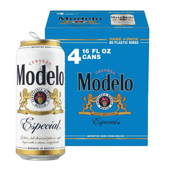 Modelo Especial Mexican Lager Beer 12 Pack 12 fl oz Cans, 4.4% ABV ...