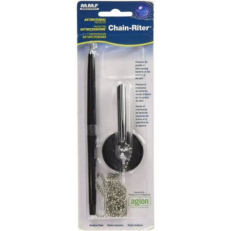 MMF Industries Chain-Riter Anti-Microbial Stick-On Counter Pens, Single ...
