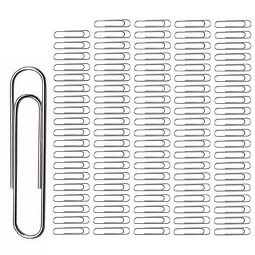Officemate Small #3 Size Paper Clips, Silver, 200 in Pack (97219 ...