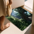 1pc Lush Forest Path Morning Light Doormat, Soft Thickened, Easy to ...