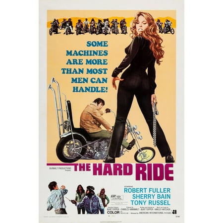 The Hard Ride (From Left): Robert Fuller Sherry Bain 1971. Movie Poster ...