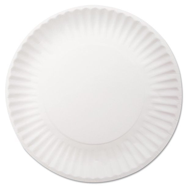 Dixie White Paper Plates, 9", 4 Packs of 250 - Walmart.com