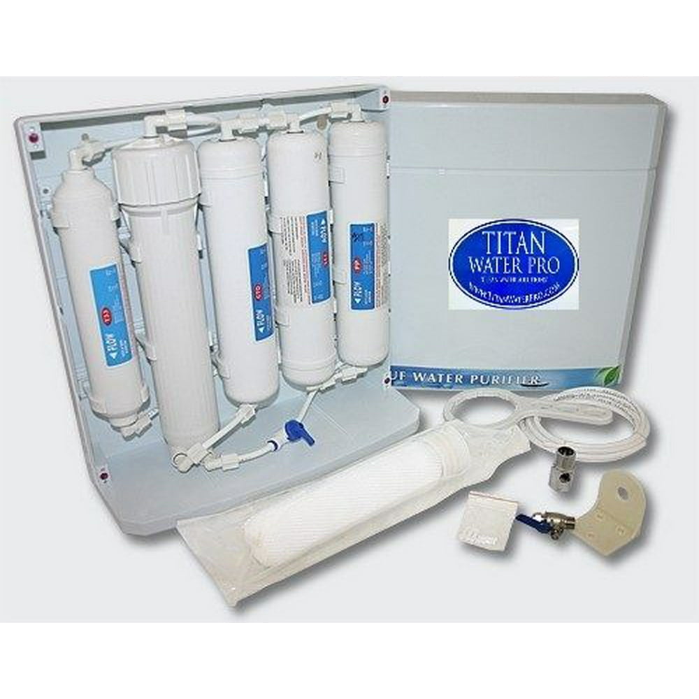 Compact UF Ultra Filtration 5 Stage Water Filter System - Walmart.com ...