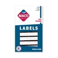 MACO Black File Folder Labels, 9/16" x 3-7/16", 248 per Box - Walmart.com