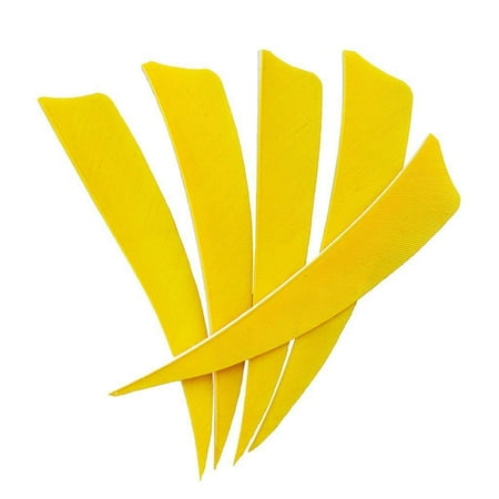 wolftale 12 Pieces 4 Inch Archery Arrow Feathers Fletchings Vanes ...