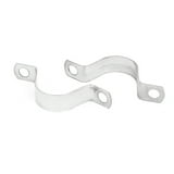 20mm Stainless Steel U Shape Pipe Strap Cable Clips Clamps Fasteners ...