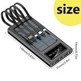 DFITO 20000mAh Outdoor Cell Phone Solar Charger Power Bank, Portable ...