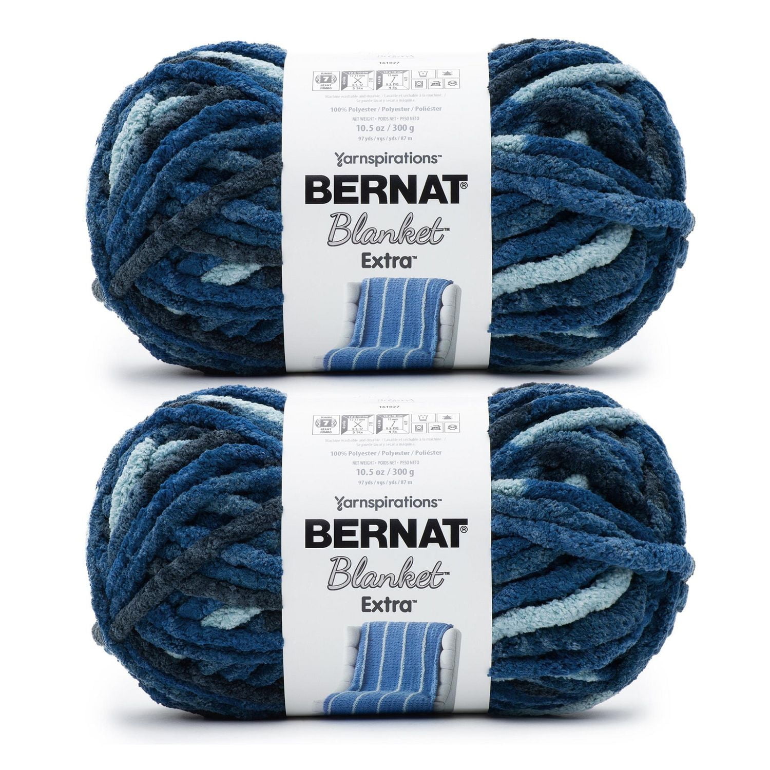 Click here for Bernat Blanket Extra Yarn (2 Pack)  Polyester #7 J... prices