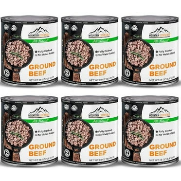 (12 Pack) Keystone Ground Beef 14 oz Can Fully Cooked, Emergency Food ...