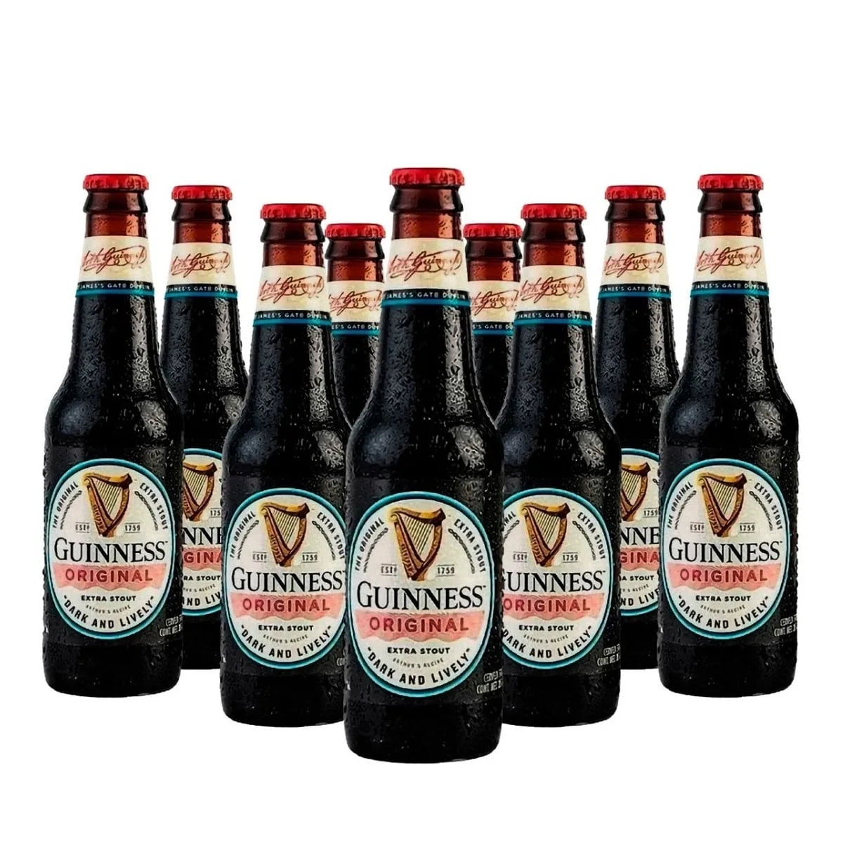 12 Pack Cerveza Guinness Original Extra Stout 325c/u | Bodega Aurrera ...