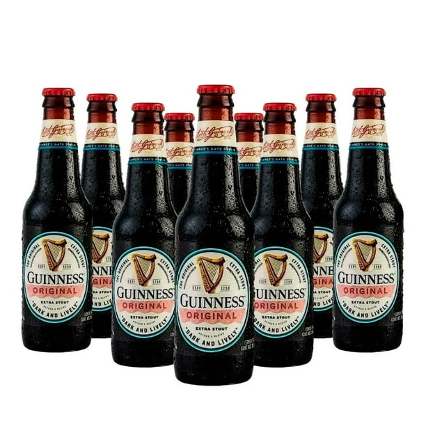 12 Pack Cerveza Guinness Original Extra Stout 325c/u | Bodega Aurrera ...