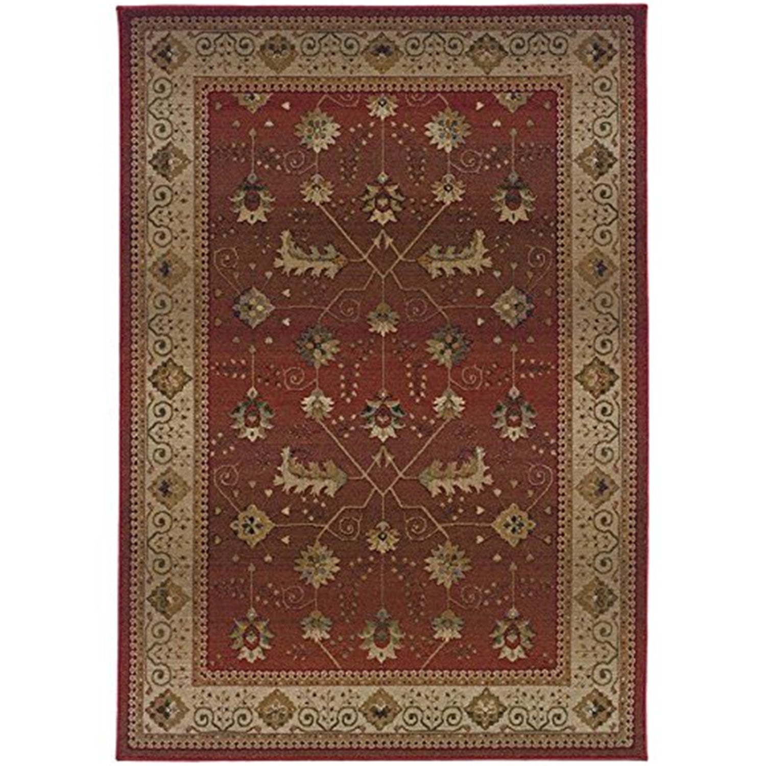 Genesis 112P1 Oriental Area Rug - Walmart.com