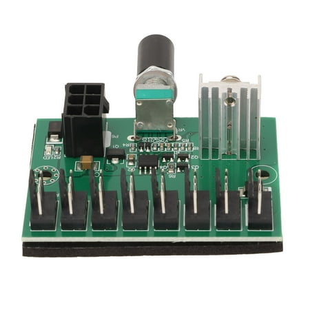 Computer Fan Controller Hub, 6pin Interface Fan Splitter Controller Hub ...