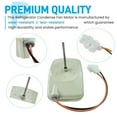 115V Refrigerator Evaporator Fan Motor for Replace WR60X10348 Cooling ...